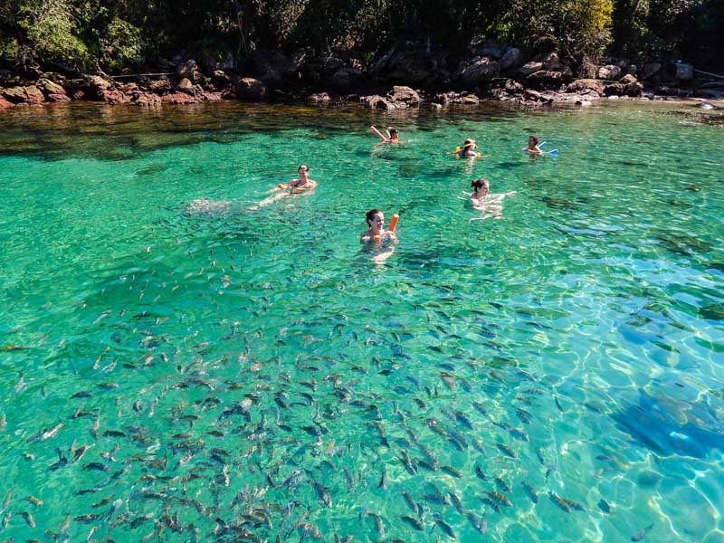 Atrativos – Lagoa Azul – Gerais |Ilha Grande – Angra dos Reis – RJ – Brasil